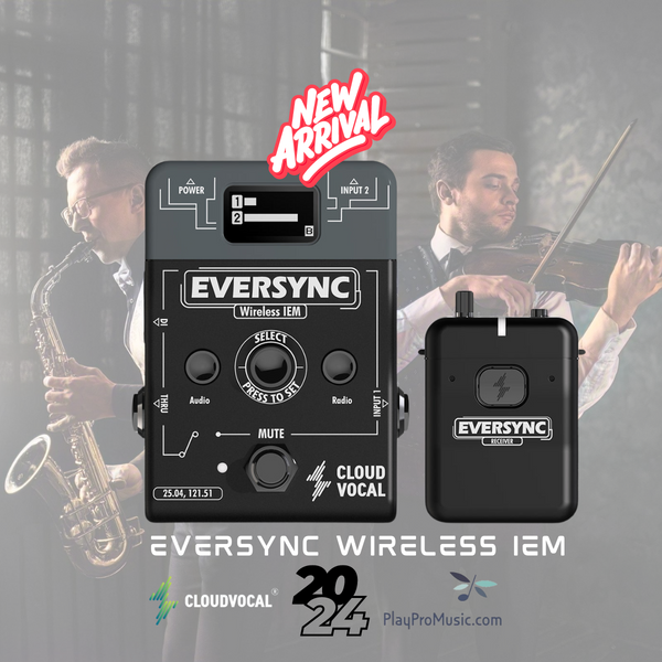 new! EverSync Wireless IEM (In-ear monitor / USA version) – PlayPro Music & Life
